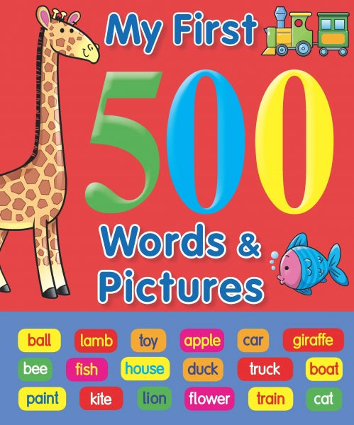 My First 500 Words and Pictures - Padded Cover – Al-Balsam Bookstore