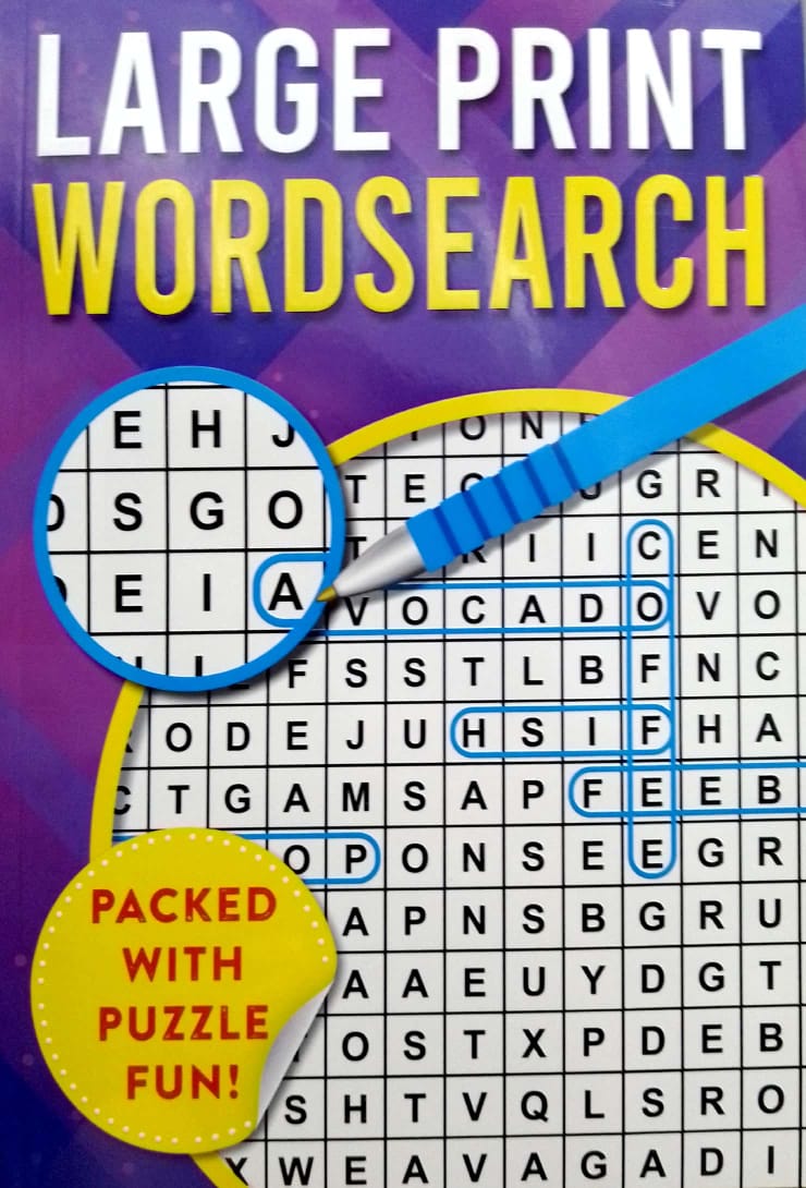 Large Print Words Search – Al-Balsam Bookstore