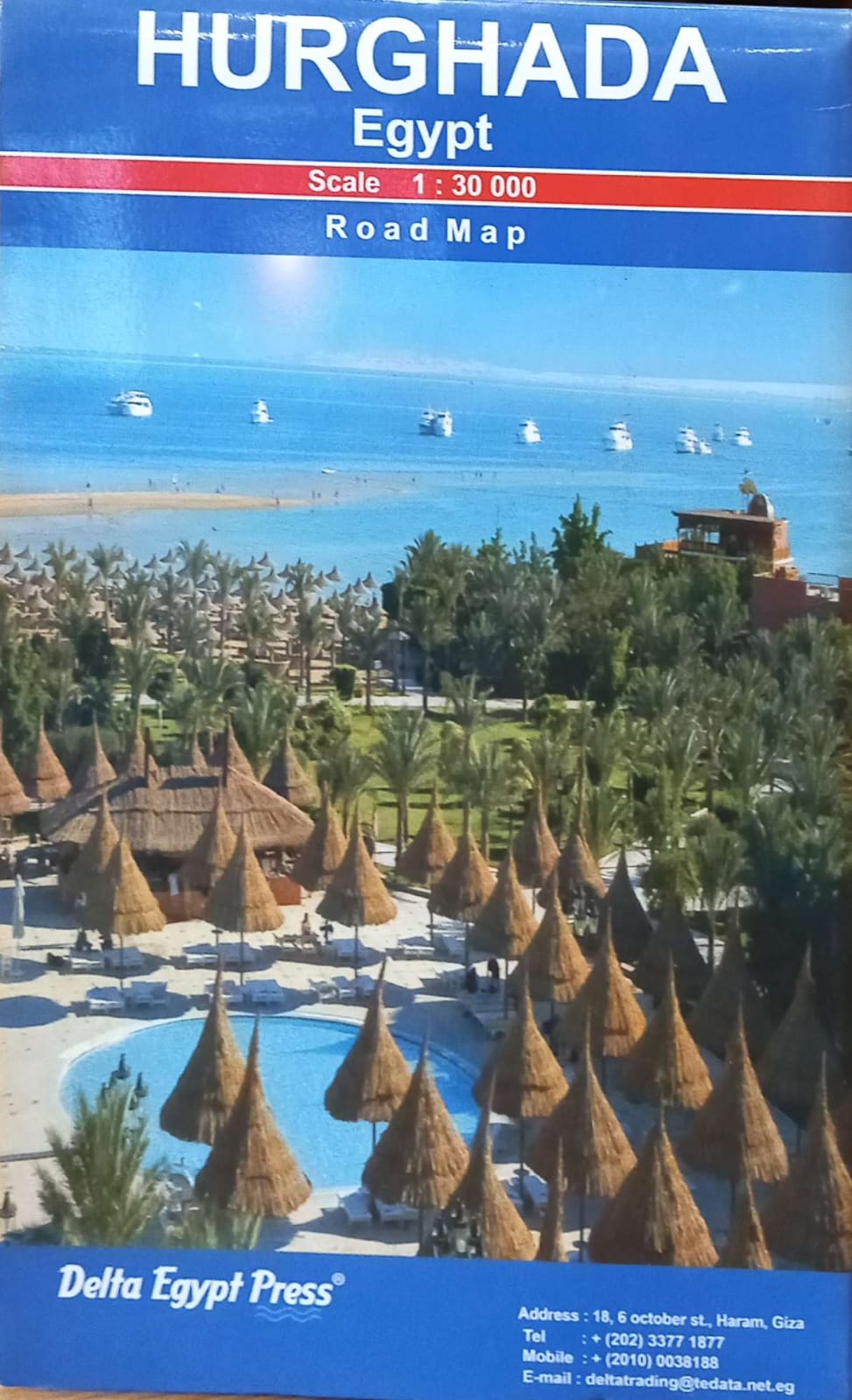 Hurghada - Road Map – Al-Balsam Bookstore